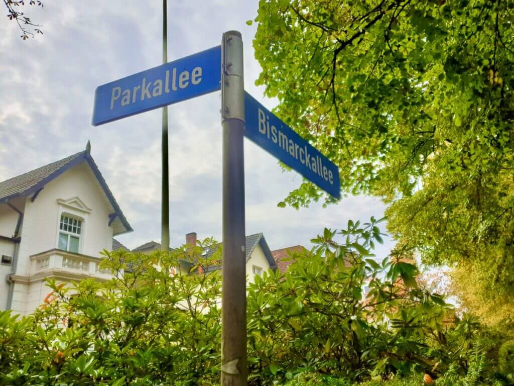 Herbst-Spaziergang durch das Villenviertel in Ahrensburg